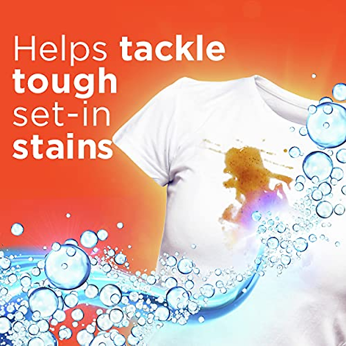 Tide PODS Liquid Laundry Detergent Soap Pacs 4-n-1 Ultra Oxi HE Compatible 57 Count Built in Pre-treater for Stains