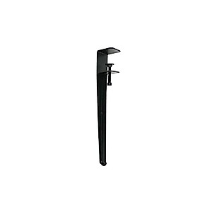 Shepherd Hardware 16" Adjustable Fit Table Clamp Legs, Black