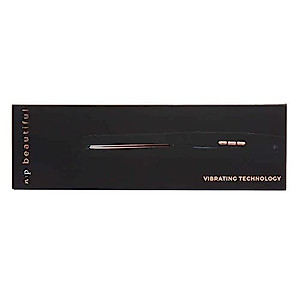 n:p Beautiful Flat Iron Vibrating Hair Straightener Technology Titanium Soft Cool Touch NO-Slip Grip