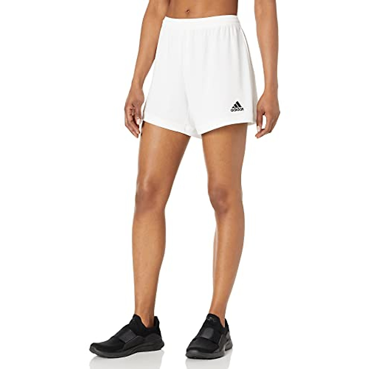 adidas Women's Entrada 22 Shorts, White, Medium