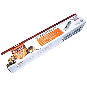 JT Eaton Big Pete™ Multiple Catch Trap with Clear Window, Dual-Door, 22.75" x 3.5" x 3.5", for Rats, Chipmunks, Shrews