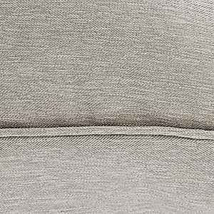 Classic Accessories Montlake FadeSafe Water-Resistant 25 x 22 x 4 Inch Outdoor Back Cushion Slip Cover, Patio Furniture Cushion Cover, Heather Grey, Patio Furniture Cushion Covers