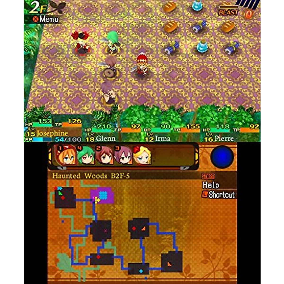 Etrian Mystery Dungeon - Nintendo 3DS