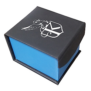 Kobelle Sz 10.0 Solid 10K White Gold Diamond Wedding Stackable Open Ring