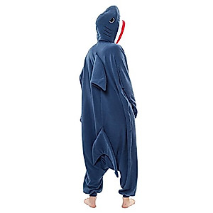 SAZAC Shark Kigurumi - Onesie Jumpsuit Halloween Costume
