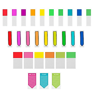 Post-it Flags and Tabs Value Pack, Ultimate Business and Study Pack, 956 Various Flags for Organization (683-AVP-SIOC)