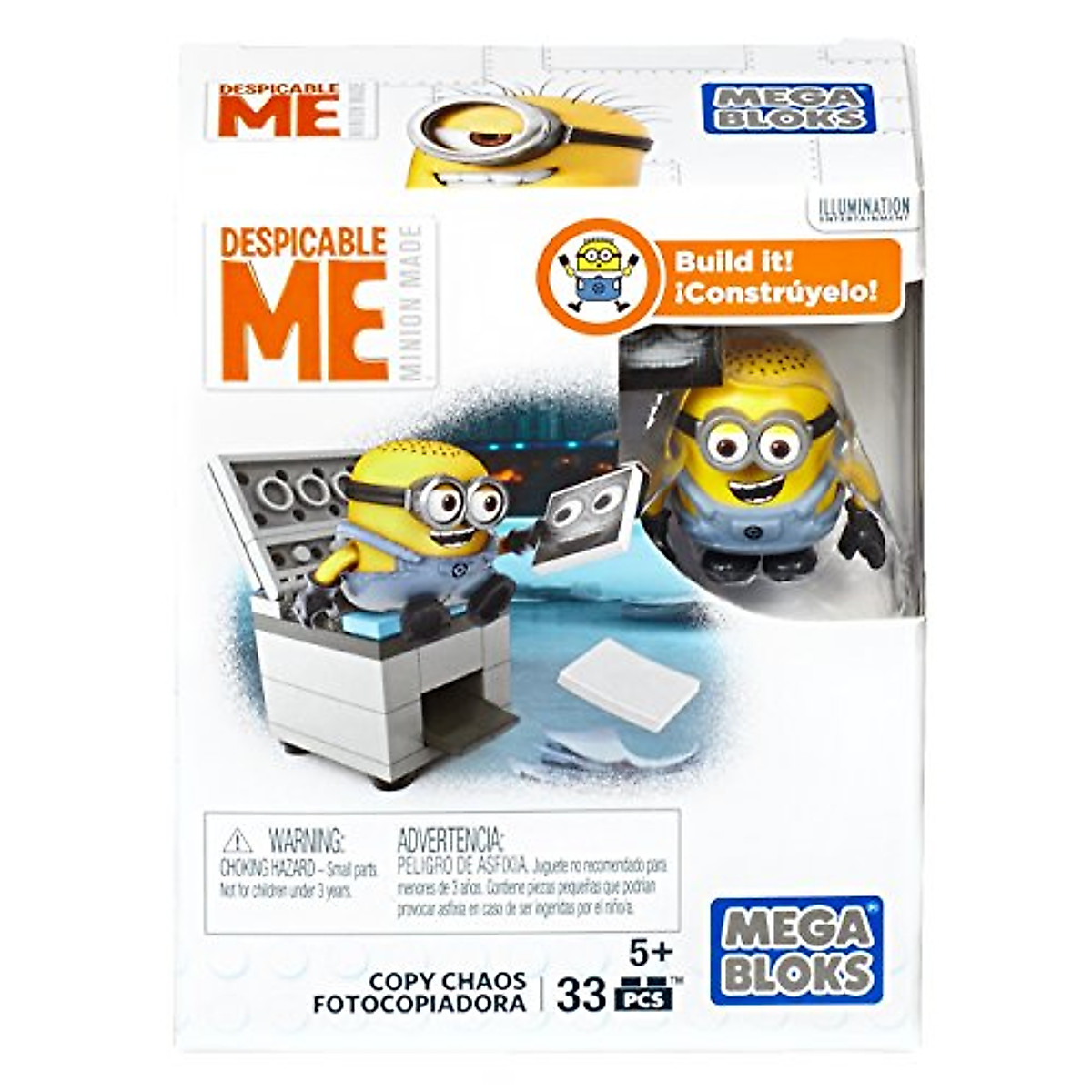 Mega Bloks Despicable Me Copy Chaos Building Kit
