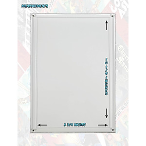 MALKO Modern Comic Book Acrylic Slab Display Case - Current Comics Magnetic Showcase - 2 PACK