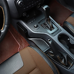 PIUGILH Car Console Organizer, Storage Box Center Console Organizer Tray Console Side Pocket Organizer Phone Storage for Ford Ranger Wildtrak 2015-2021