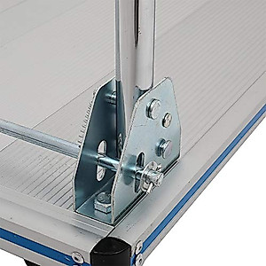 XYYSSM,Push Cart Moving Platform Hand Truck, Foldable for Easy Storage and 360 Degree Swivel Wheels with 700lb Weight Capacity