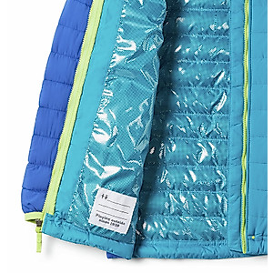 Columbia Powder Lite Girls Hooded Winter Jacket, Water Repellant