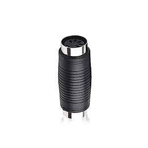 Cable Matters 2-Pack 5 Pin DIN MIDI Coupler Gender Changer (MIDI Extender Adapter)