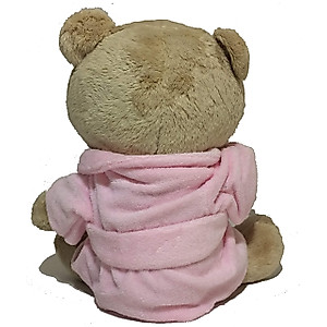 Ganz 10.5" Get Well Teddy with Pink Robe Plush