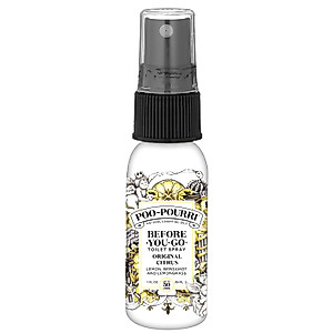Poo-Pourri Before-You-Go Toilet Spray, Original Citrus, 1 Fl Oz - Lemon, Bergamot and Lemongrass