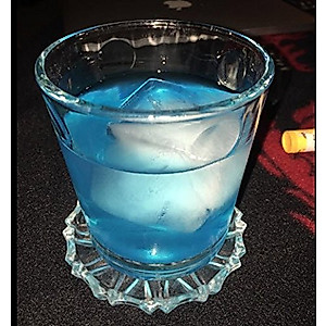 Home-Complete Large Ice Cube Tray, Double Pack, Black