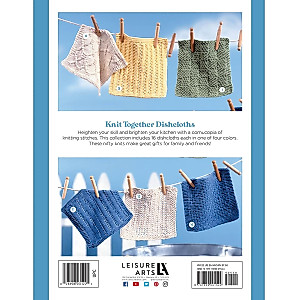 Nifty Knit Dishcloths-Includes 16 Dishcloth Designs Each in One of Four Colors
