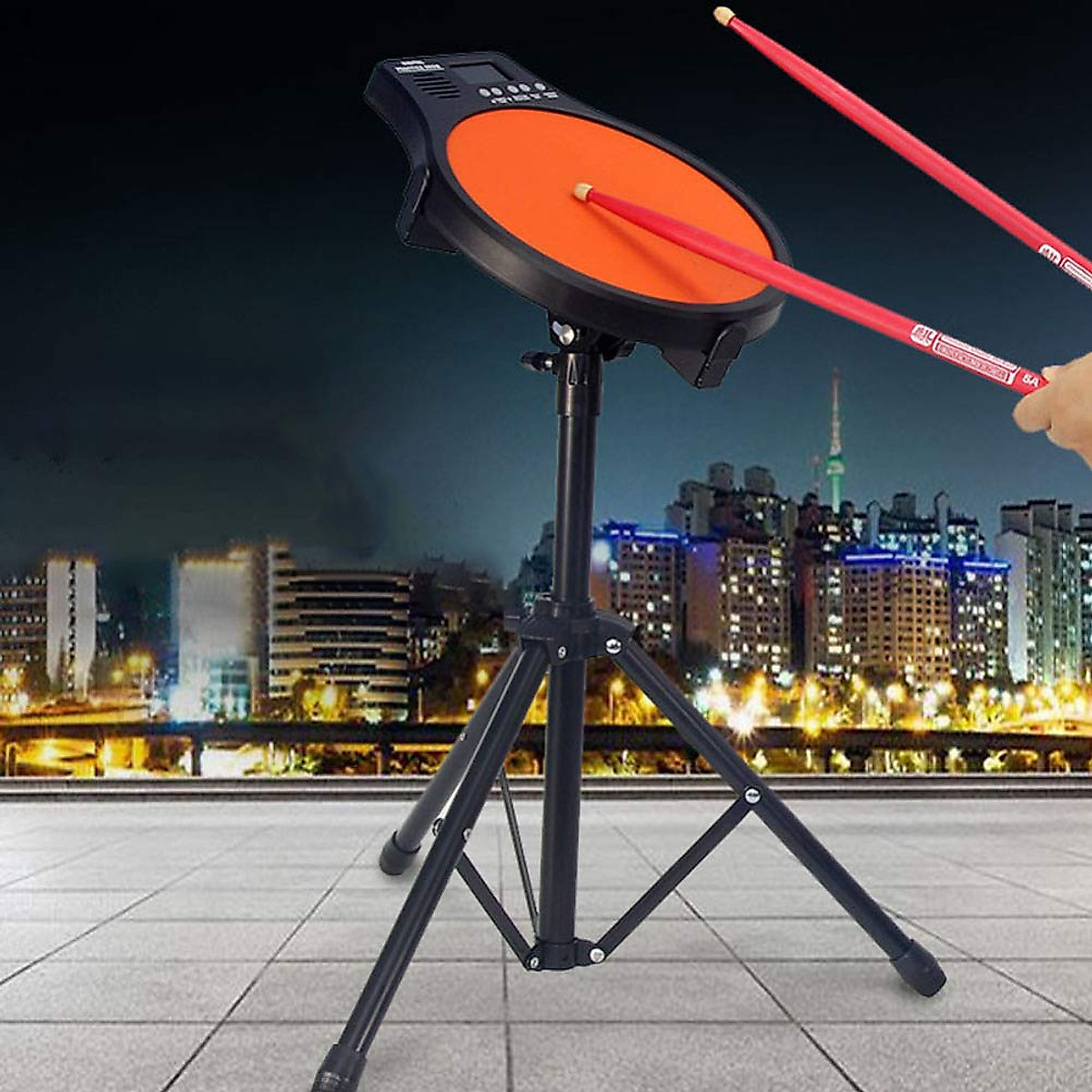 MILISTEN Digital Electronic Drummer Training Metronome Drum Pad for Kids Beginners