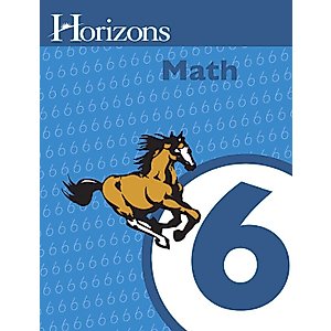 Horizons 6th Grade Math Student Book 1 (Lifepac)