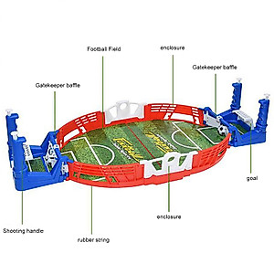 Fooseballs Table Mini Tabletop Soccer Game Tables Foosball Table for Kids Competition Sports Games Mini Football Board Match Game kit LANNAO