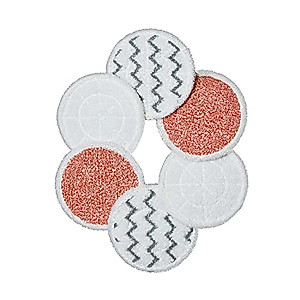 BESONME 6Pack Replacement Steam Mop Pads for Shark S7000AMZ S7001 S7201 Steam Mop