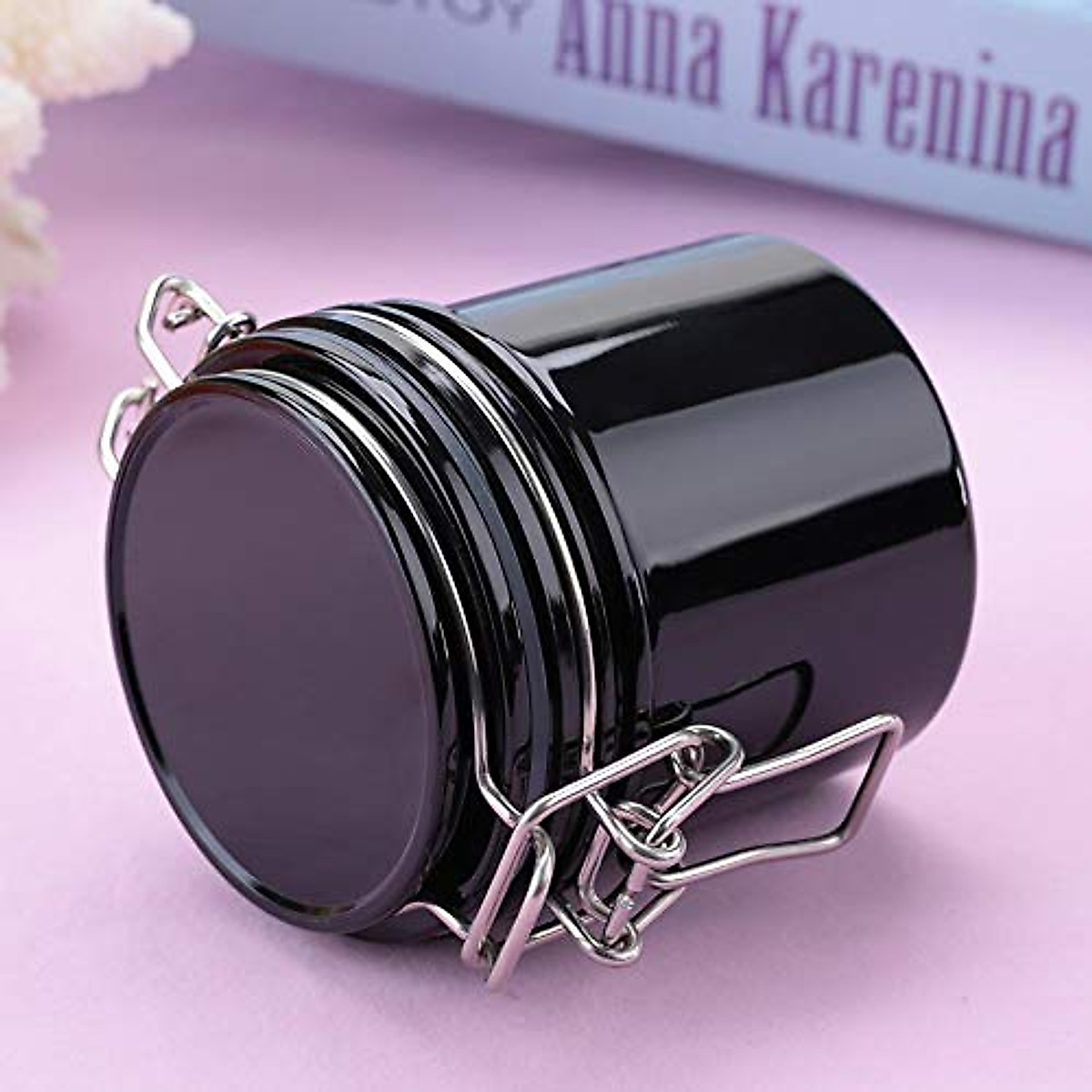 Eyelash Glue Storage Jar, Sealed Storage Container Cylinder for Eyelash Extension Glue, Anti Drying Condensation Glue Storage