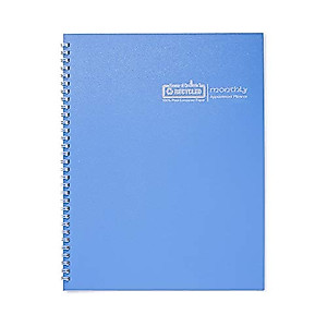 House of Doolittle Seasonal Monthly Planner, Seasonal Artwork, 10 x 7, Light Blue Cover, 12-Month (Jan to Dec): 2023