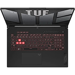ASUS TUF Gaming A17 Gaming & Entertainment Laptop (AMD Ryzen 7 7735HS 8-Core, 32GB DDR5 4800MHz RAM, 1TB PCIe SSD, GeForce RTX 4050, 17.3" 144Hz Full HD (1920x1080), Win 11 Home) with USB-C Dock