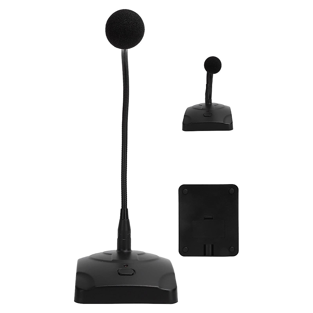 Tefola Wired Conference Microphone Wired Microphone Conference with 5m XLR Cable Gooseneck Type Microphone for Computer