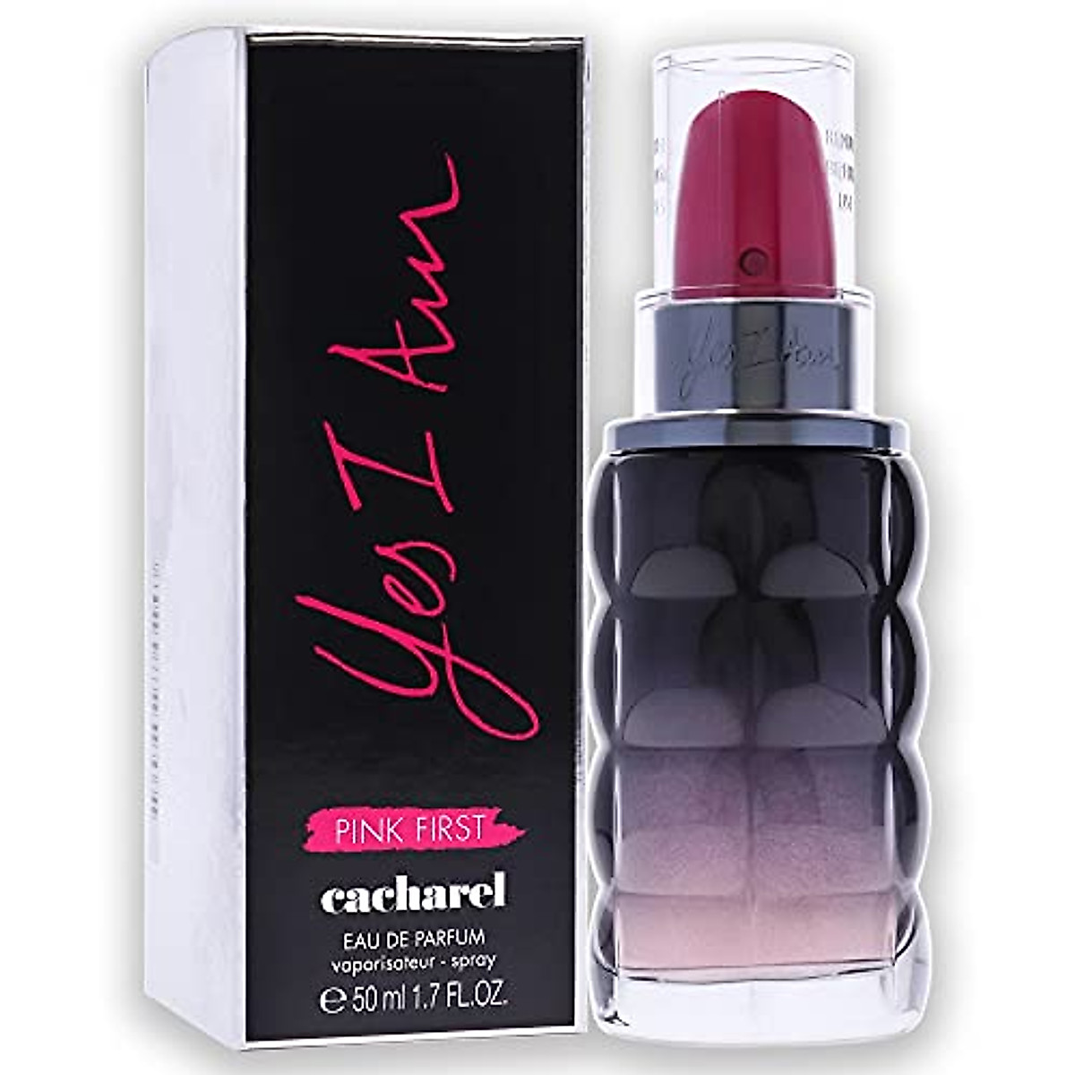 Cacharel Yes I Am Pink First Eau de Parfum Spray Perfume for Women, 1.7 Fl. Oz.