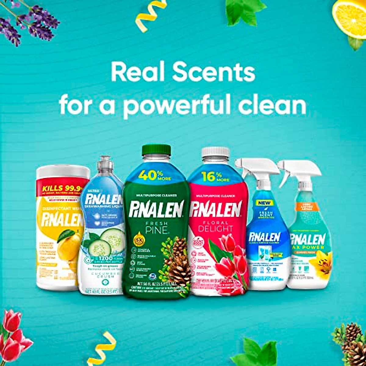 PINALEN Dishwashing Liquid Lemon Energy, 25.3 fl. oz., 1.78 pounds (2412)