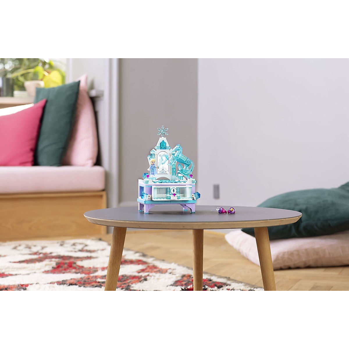 LEGO Disney Frozen 2 Elsa's Jewelry Box Creation Building Toy 41168 Make a Jewelry Storage Box with Lockable Drawer & Mirror, Collectible Disney Gift Idea with Princess Elsa Mini-Doll and Nokk Figure