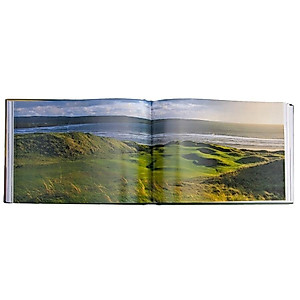 Graphic Image Golf Courses FAIRWAYS of The World by David Cannon Special Edition in Rich Green Leather -