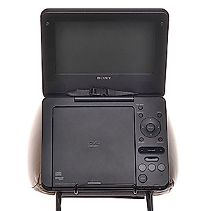 TFY Universal Car Headrest Mount Holder for Portable DVD Player