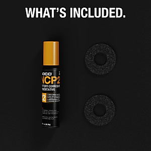 NOCO NCP2 MC101 Battery Terminal Cleaning Kit With Battery Corrosion Preventative Spray, And Anti-Corrosion Washers