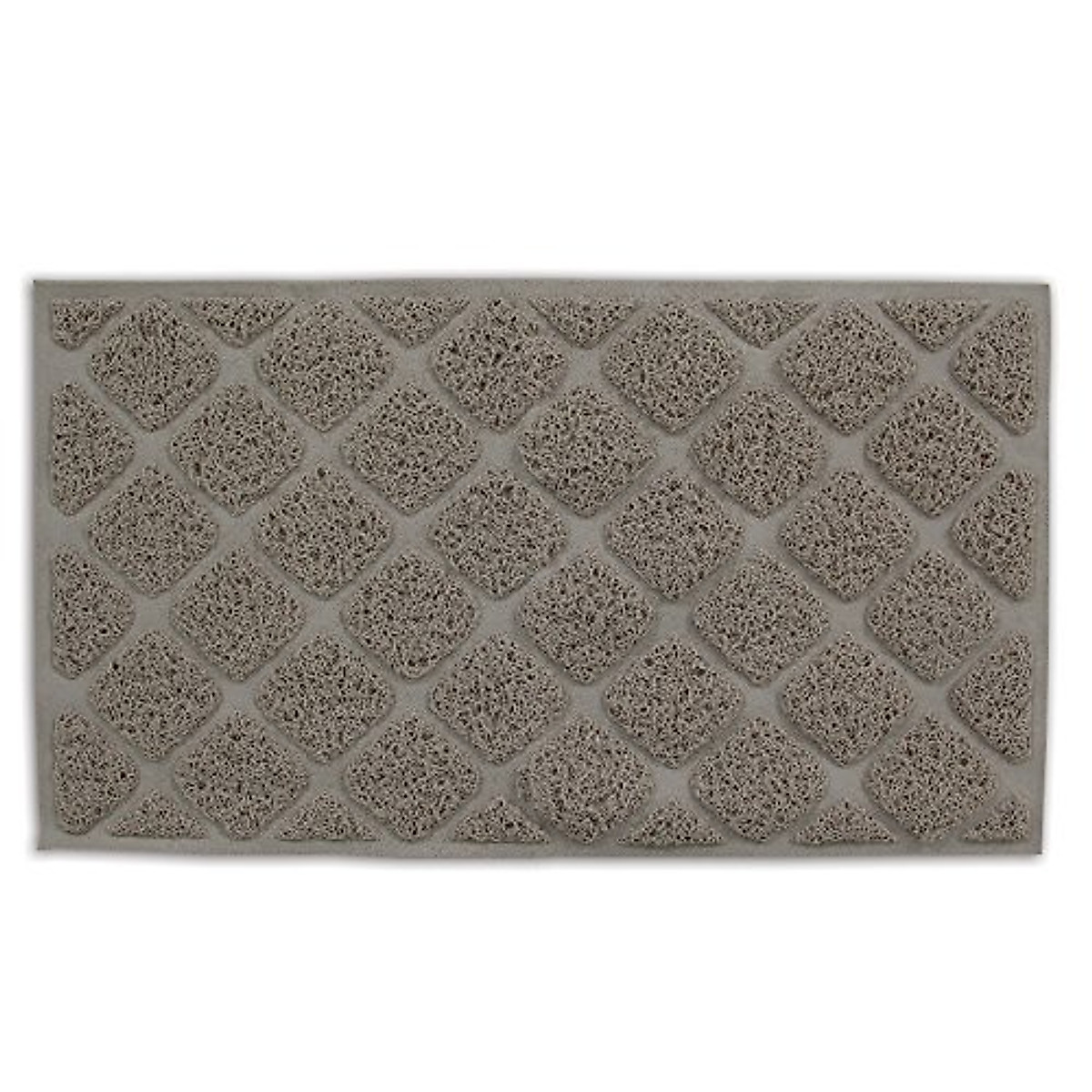 Petmate Grid Litter Catcher Mat, Stone