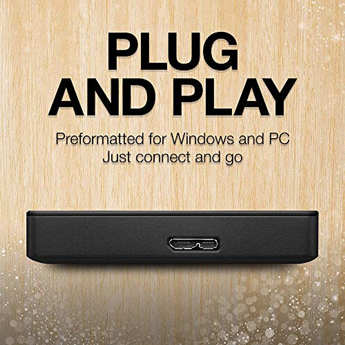 Seagate Portable Drive, 2TB, External Hard Drive, Dark Grey, for PC Laptop and Mac, 2 Year Rescue Services, Amazon Exclusive (STGX2000400)