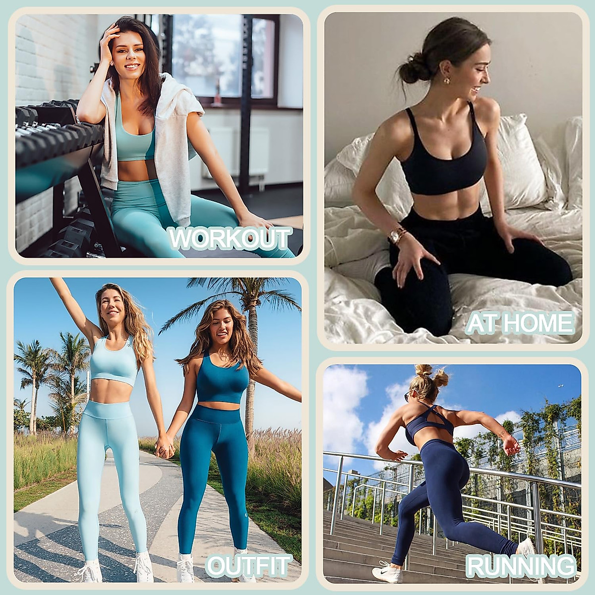 FULLSOFT 3 Pack Leggings for Women Non See Through-Workout High Waisted Tummy Comtrol Black Yoga Pants for Gym Hiking Running Dance Work (3 Pack Black,Black,Dark Grey,Large-X-Large)