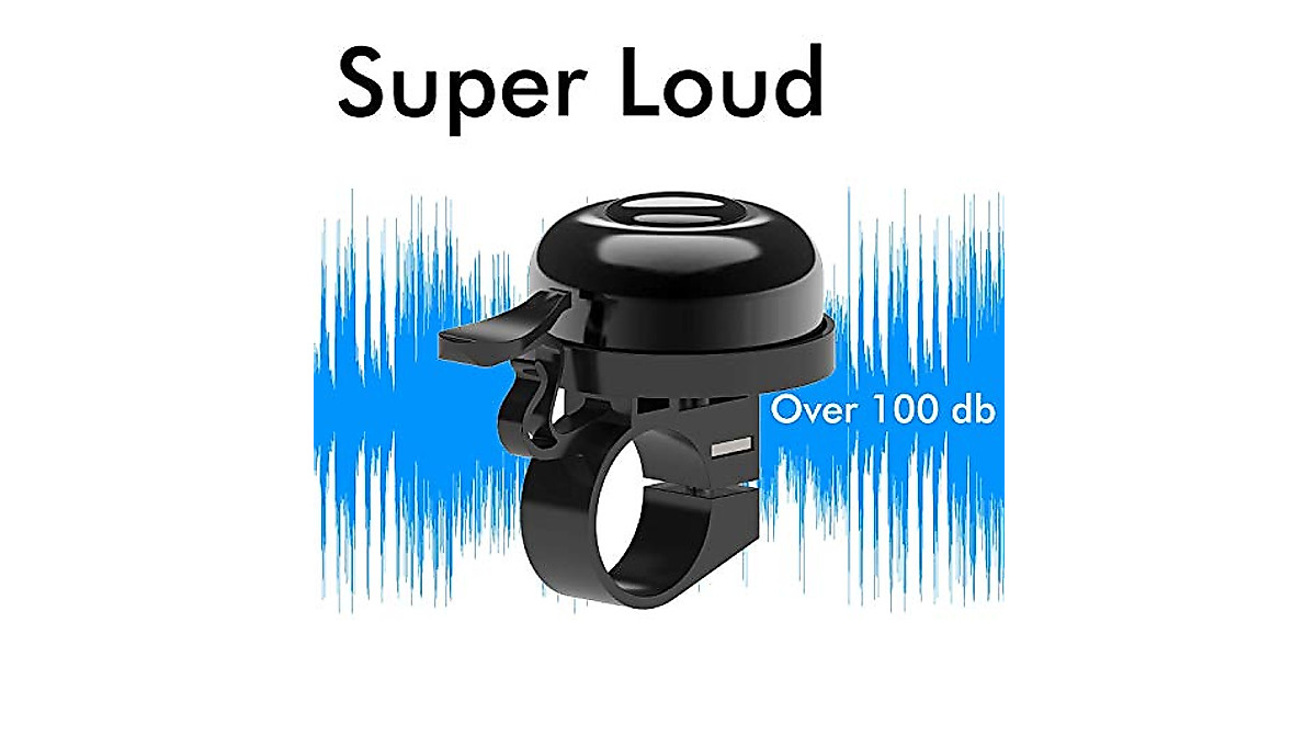 Sportout Bike Bell 2 Pack - Loud, Clear Sound for Any Bike