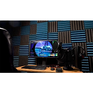 Rockville RHPA4 4 Channel Professional Headphone Amplifier Stereo or Mono Amp, Black, 4.6” x 3” x 2.36”