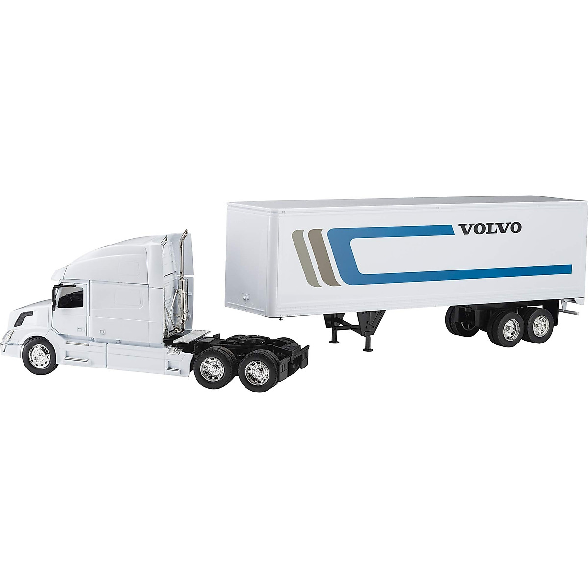 Wheel Master Volvo VN-780 Tractor Trailer Play Toy Truck Vehicle for Kids, Volvo Design, with Functions, Pre Built Semi, Realistic Look and Openable Doors Great Gift for Children