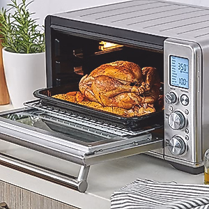 Breville Smart Oven Air Fryer Toaster Oven, Brushed Stainless Steel, BOV860BSS