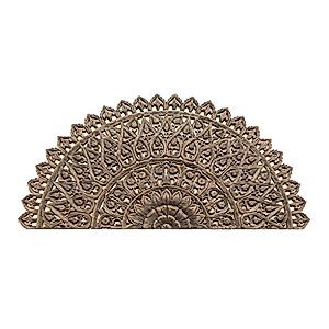 Queen Half Moon Wood Headboard