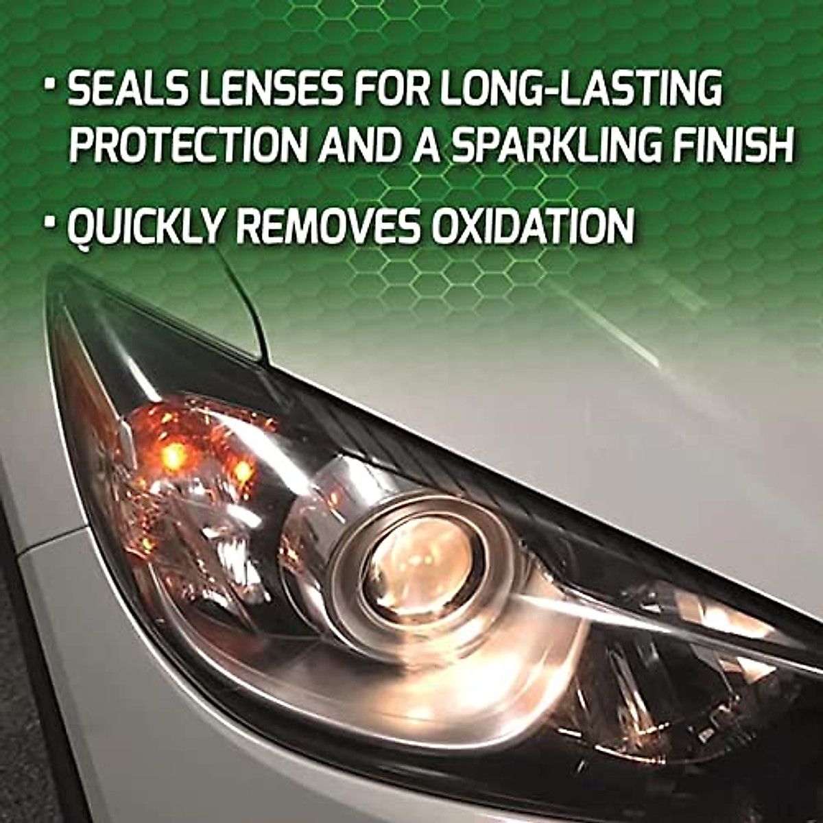 Turtle Wax 51768 Headlight Restorer Kit Headlamp Cleaning Restores Brightness Kit, (Old Version)