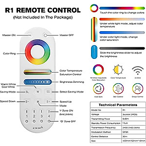 HUSUKU RS10 RGB 6000LM Underwater Marine Light for Boat, 7 Inch, 72LED DC 12V, All-metal body, IP68, Color Change LED Boat Light for Yacht Boat Transom Fishing Dock Pontoon