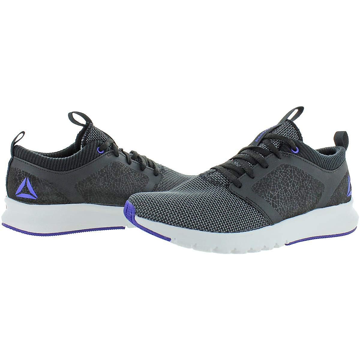 Womens Reebok Print Athlux Shatter Athletic Shoe (Variety) (10, C-Black/Ashe Grey)