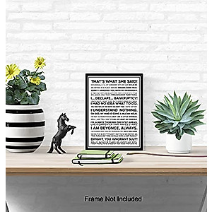 LARGE 11X14 - The Office Merchandise - The Office Merch - Michael Scott Poster - The Office Decor - The Office Gifts - The Office Wall Art- Boss Gifts for Men, Women - Funny The Office Quotes Wall Art