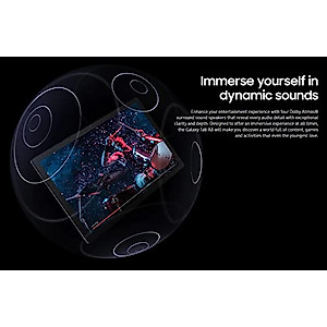 SAMSUNG Galaxy Tab A8 10.5"(32GB, 3GB) Full HD, Fingerprint Secure, All-Day Battery, Android 11 Wi-Fi Tablet, US Model SM-X200 (w/ 64GB SD, Gray)