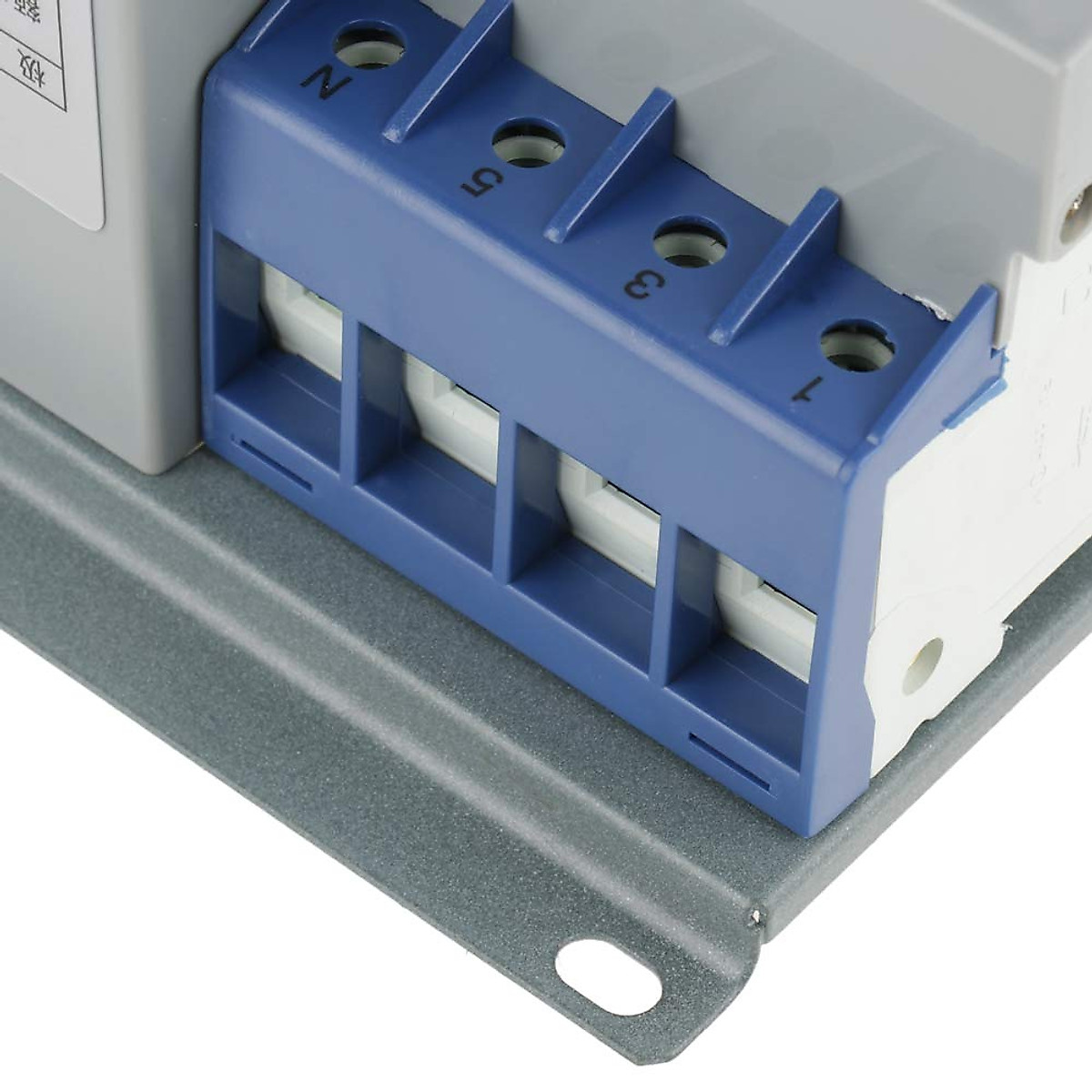 220V 63A 4P Automatic Transfer Switch, Mini Dual Power Automatic Transfer Switch Circuit Breaker High Sensitive Response Dual Electronic Power Circuit Breaker