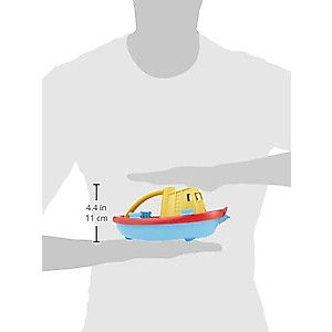 Green Toys Tug Boat Yellow - CB3