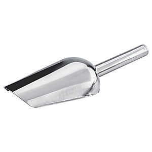 5 x Sweet Scoops/ 5 x Ice Tongs Mini Lightweight Scoops Tongs Wedding Bar BBQ Party Home Kitchen Stainless Steel Set (2#)